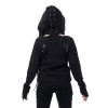 Sweat Chemical Black EVIE HOOD rock punk gothique occulte metal