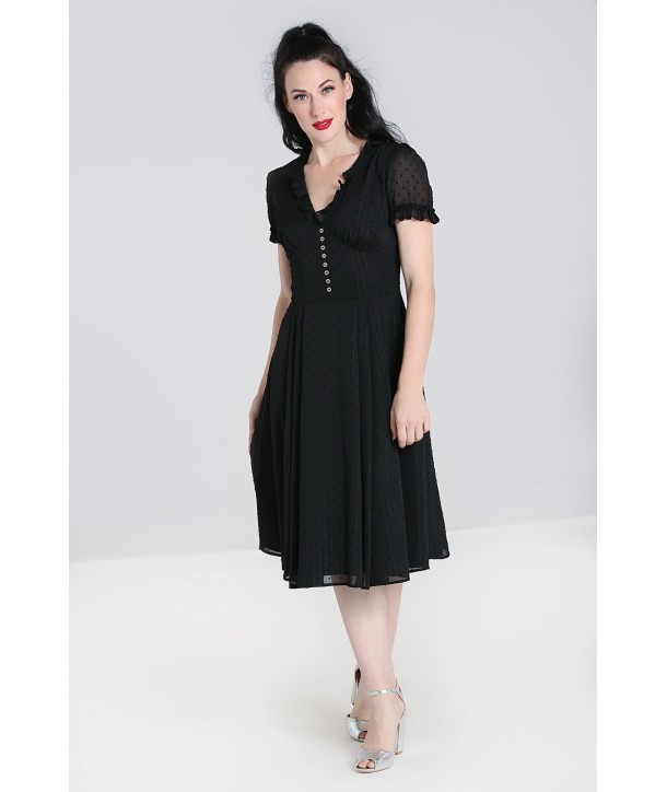 Robe rockabilly Hell Bunny Frilly Sundae Dress HLB40168